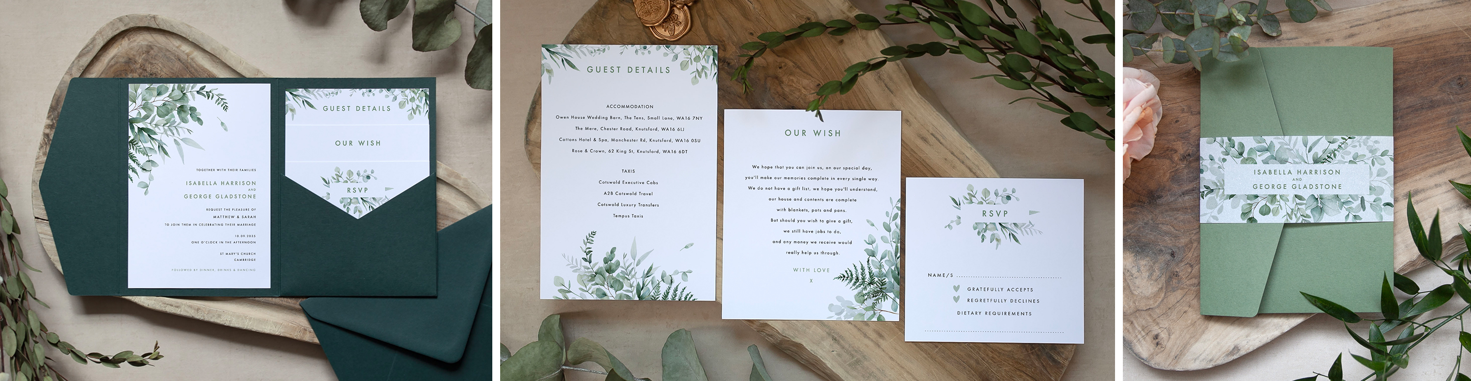Print my Design Range | Wedding Invitations Pocketfolds
